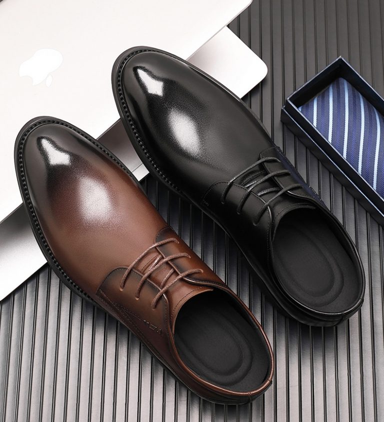 Mens Pointy Elevator Formal Shoes – Shoes That Make You Taller