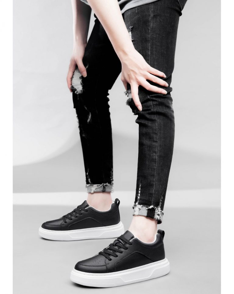 Thick Sole Mens Sneakers Raised Shoes – Shoes That Make You Taller