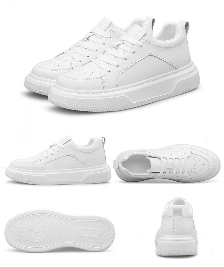 Thick Sole Mens Sneakers Raised Shoes – Shoes That Make You Taller