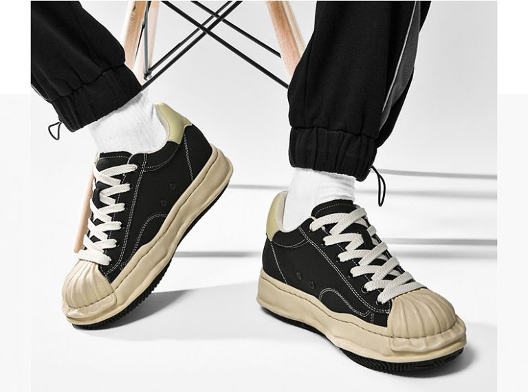 Black And White Shell Toes Shoes Elevator Sneakers – Shoes That Make ...